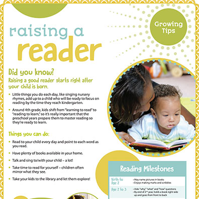 Raising A Reader | WIC | Audiences | Bell Institute