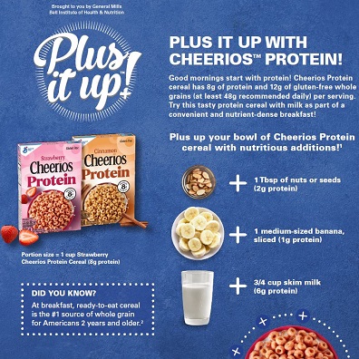 Plus It Up with Cheerios Protein | Breakfast | Meal Type | Bell Institute